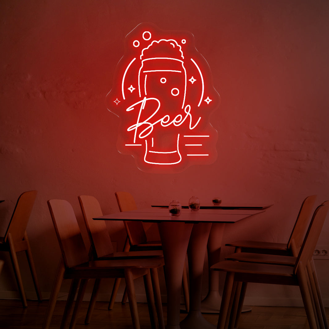 Bar & Café Neon Signs | LED Business Signage|Oasis Neon Signs