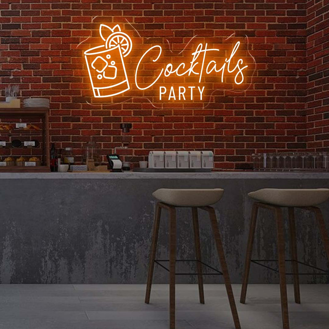 Bar & Café Neon Signs | LED Business Signage|Oasis Neon Signs