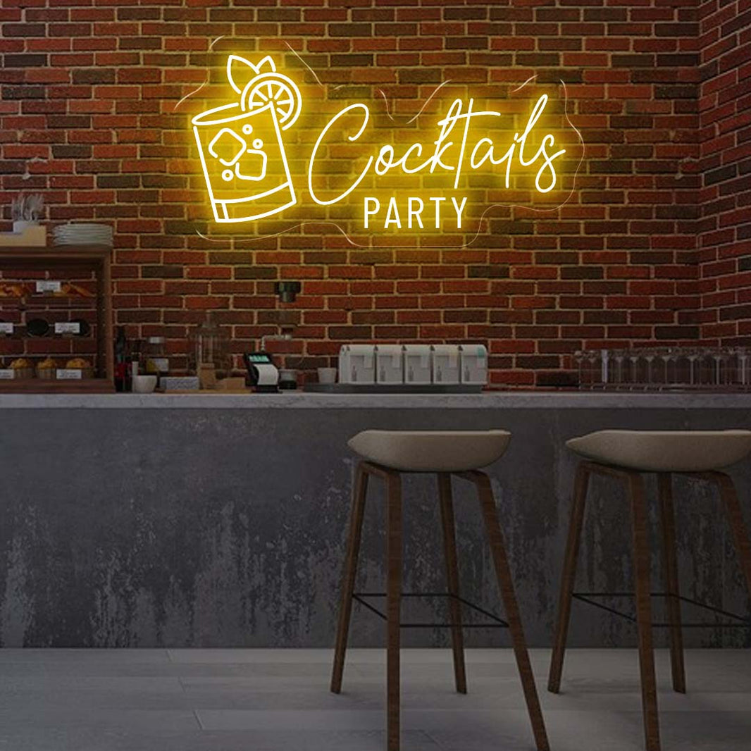 Bar & Café Neon Signs | LED Business Signage|Oasis Neon Signs