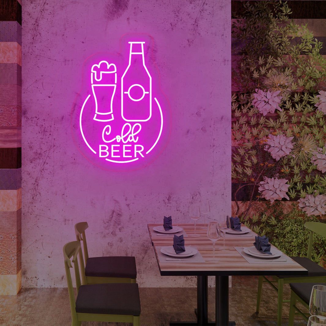 Bar & Café Neon Signs | LED Business Signage|Oasis Neon Signs